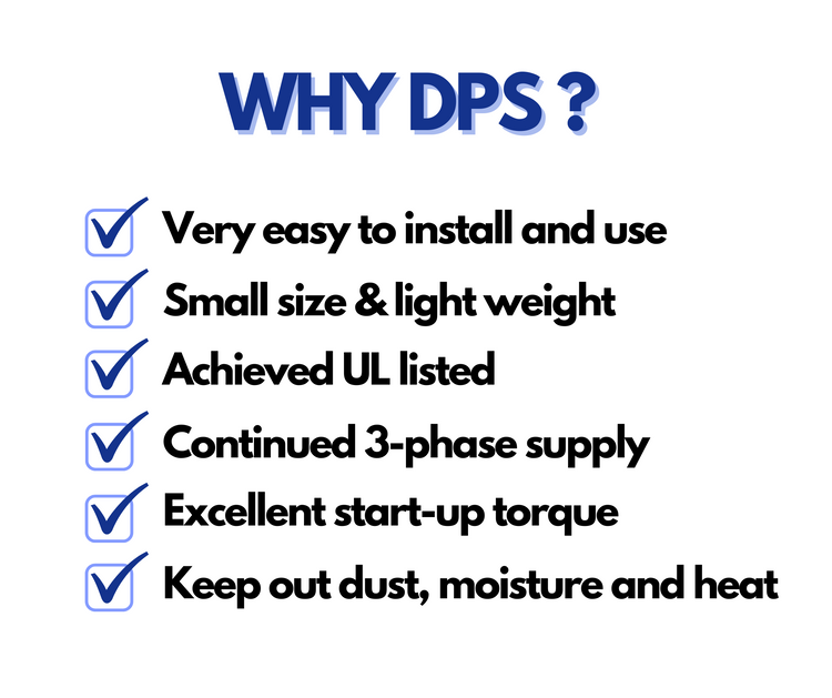 You can run 3-phase motor with single-phase power – DPS Store